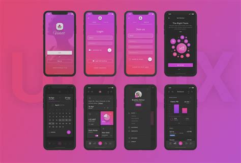 design modern android ios web app ui by emonvai