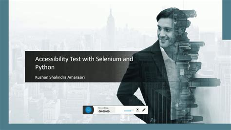 python selenium accessibility test automation framework