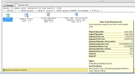 database sql server multi column index queries stack