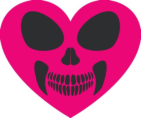 Valentine Skull With Heart Grunge Vintage Design T Shirts 18924731