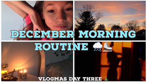 My Cozy December Morning Routine Vlogmas Day 3 🌨️ Youtube