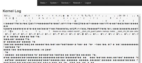 [solved] help for luci cgi kernel log system log problem installing