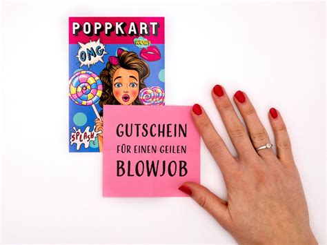 Voucher For A Blowjob Erotic T For Men Poppkart Etsy