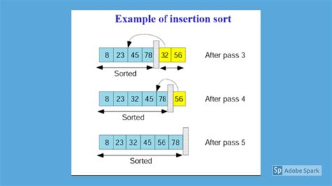 insertion sort youtube