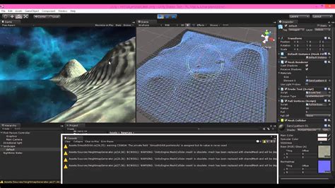 procedural mesh test in unity3d youtube