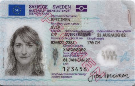 Kaufen Sie Den Schwedischen Personalausweis Online