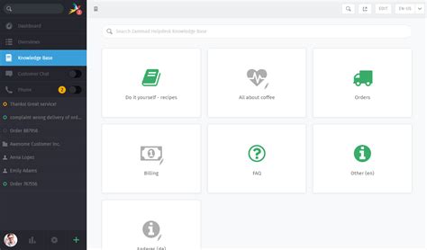 knowledge base — zammad for agents documentation