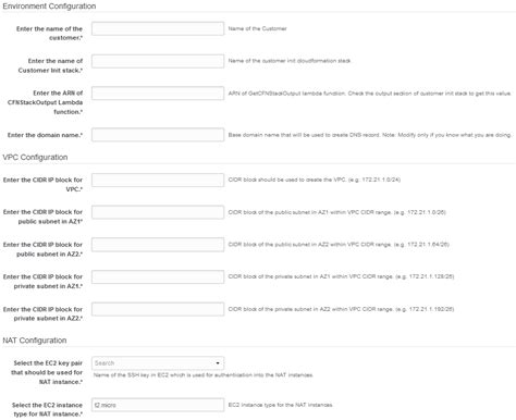 cloudformation parameters grouping and labelling cloud