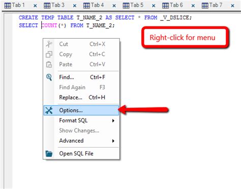 netezza sql and admin aginity keep connection open to preserve temp