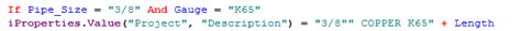 solved using ilogic to update iproperties description autodesk community