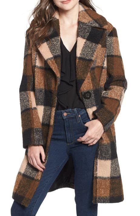 Plaid Coat Outfit Plaid Wool Coat Coat Outfits Winter Outfits Plaid