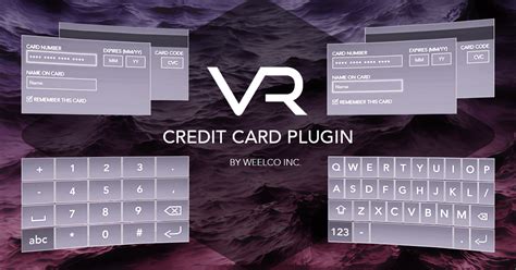 credit card vr plugin input management unity asset store
