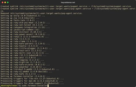 install foreman on ubuntu server it from valdemar docker and devops