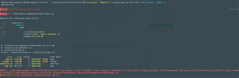 npm run dev error · issue 1481 · laravel nova issues · github