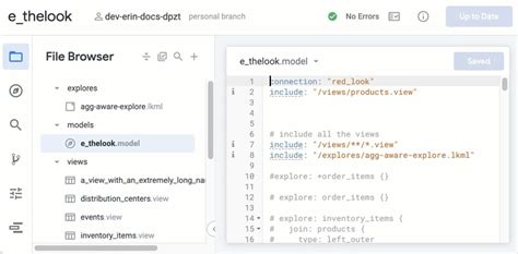 working with folders in the ide looker help center