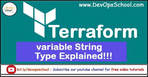 terraform variable string type explained