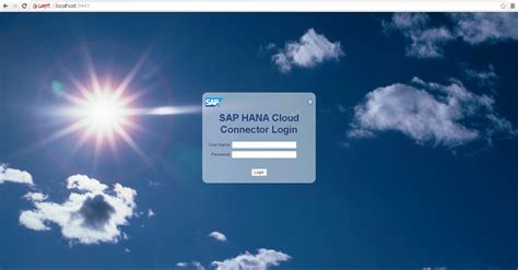 how to setup initial configuration in sap cloud connector 2 0 优通sap