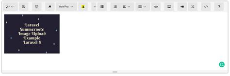 db insert summernote image upload with example laravel 8