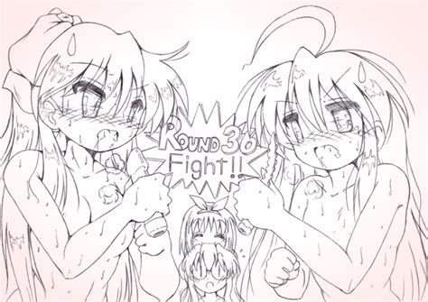 hiiragi kagami izumi konata hiiragi tsukasa and takara