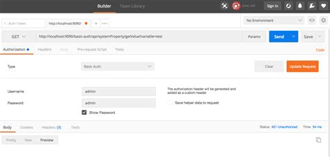 restful web services basic authentication