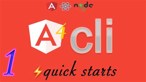 angular cli quickstarts angular 4 youtube