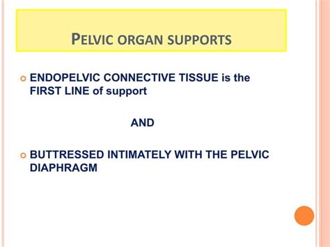 Pelvic Organ Prolapse Ppt