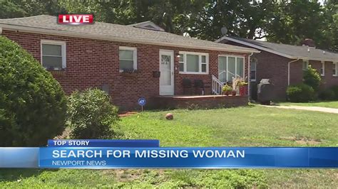 Search For Missing Newport News Woman Andy Fox Shares Midday Update