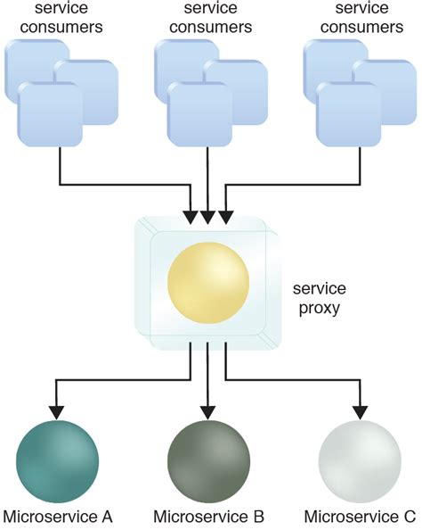 microservice patterns design patterns autonomous proxy service