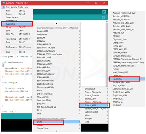 kawal led dan pwm menggunakan nodemcu esp8266 melalui