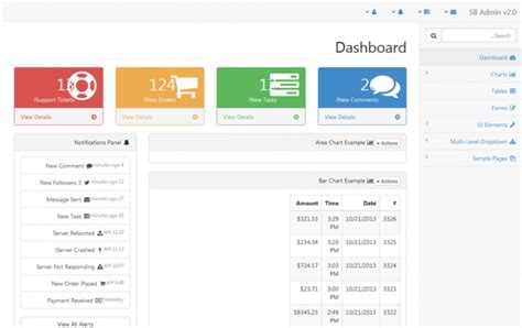 21 best free admin templates 2020 for developers wpshopmart