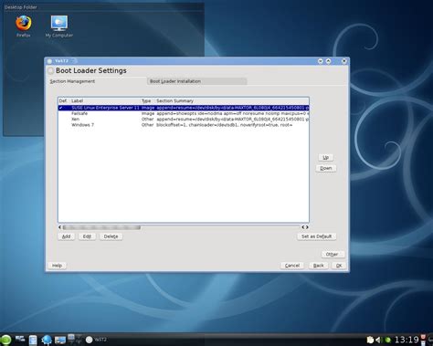 Configure Grub Suse Linux Enterprise Server 11