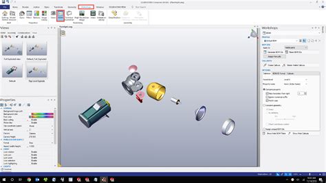 create custom bill of materials in solidworks composer mlc cad
