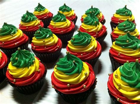 Rasta Cupcakes Jamaican Party Rasta Cake Rasta Party