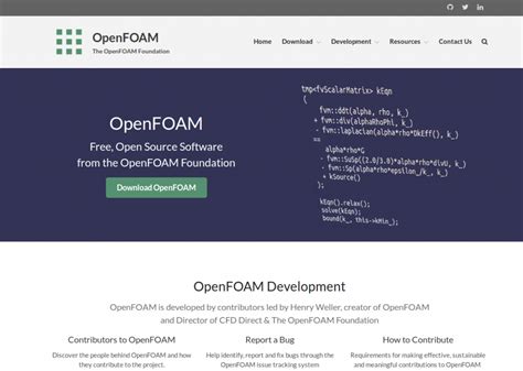 new website launched openfoam