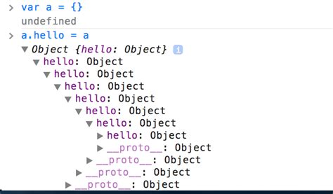 how does a javascript circular reference work stack overflow