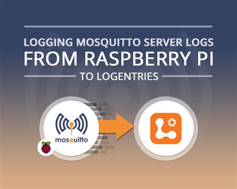 logging mosquitto server logs from raspberry pi to
