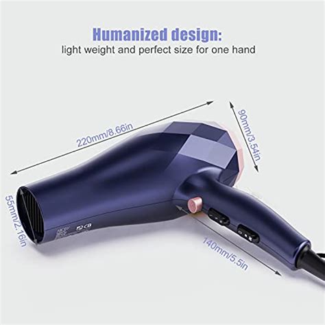 Blow Dryer Negative Ionic Hair Dryer Professional Ceramic Hairdryer