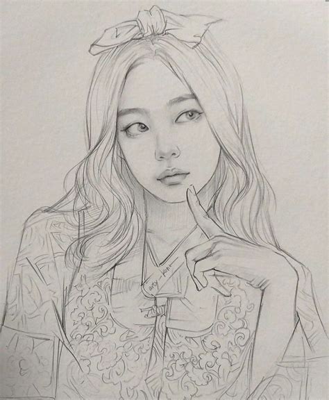 Pin By Karencita E Martínez On Fanart Kpop Fan Art Drawing Kpop