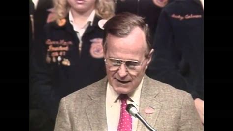 George H W Bush Blooper Youtube