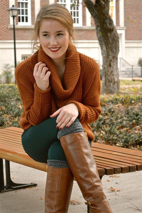 The Cozied Collegiate A Lonestar State Of Southern Brown Boots