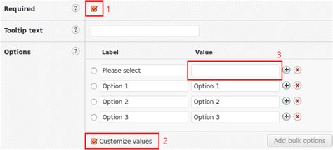how do i add a “please select” required option to the dropdown menu