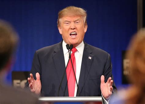 donald trump reaction s for the fox news debate