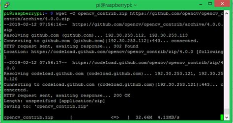 how to install the python opencv on raspberry pi using cmake