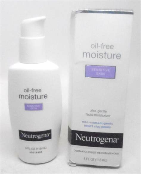 Neutrogena Oil Free Moisture Sensitive Skin Ultra Gentle Facial