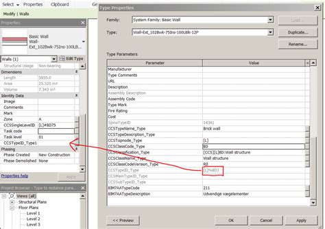 type parameter into element parameter revit dynamo