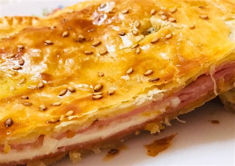 Empanada De Jamón York Y Queso Receta De Cris Cookpad