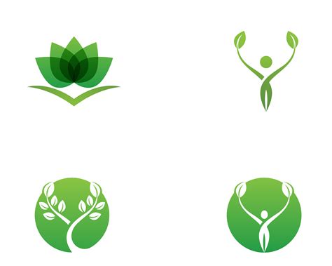 Green Leaf Ecology Nature Element Vector Icon 611792 Vector Art At Vecteezy