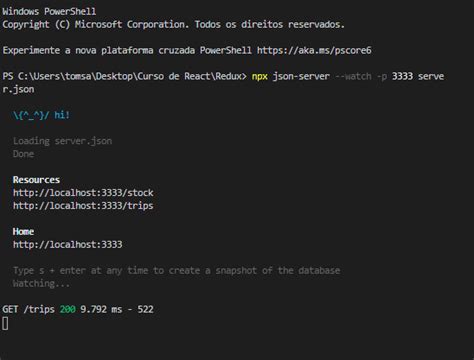 reactjs json server is not recognized as an internal or