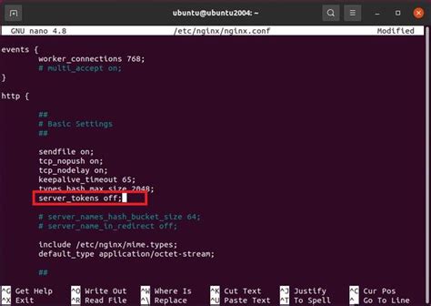 how to hide nginx server version in linux geeksforgeeks