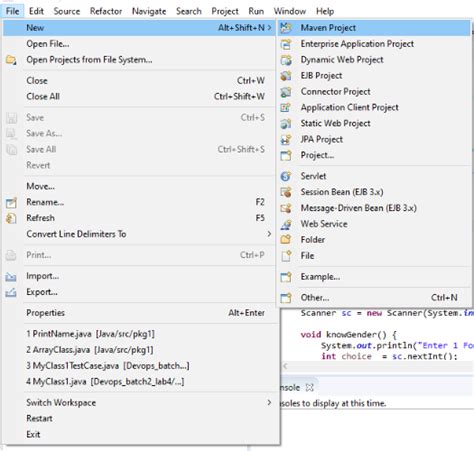 junit testing using maven